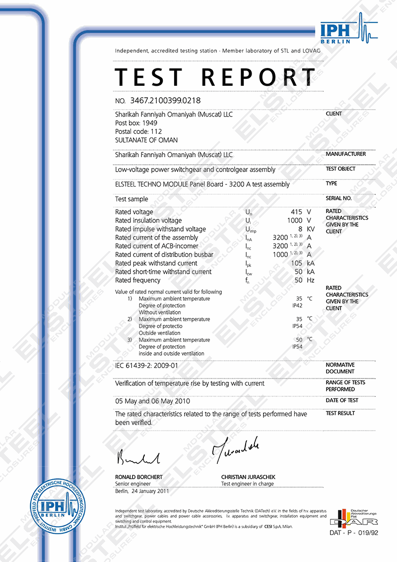 additional-temperature-rise-test-for-asta-17615-test | Elsteel